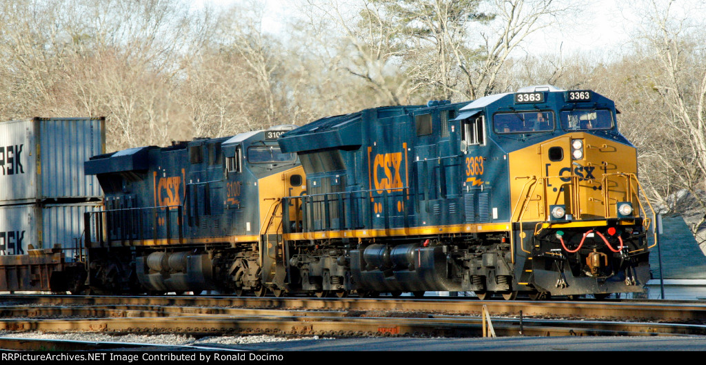CSX 3363 CSX 3100